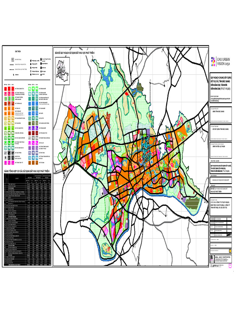 GPCT - QH04B1 Ban Do Quy Hoach Su Dung Dat - KVPT 1-Frame A0 | PDF