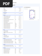 CHS 114.3 Section Properties Overview | PDF | Bending | Area