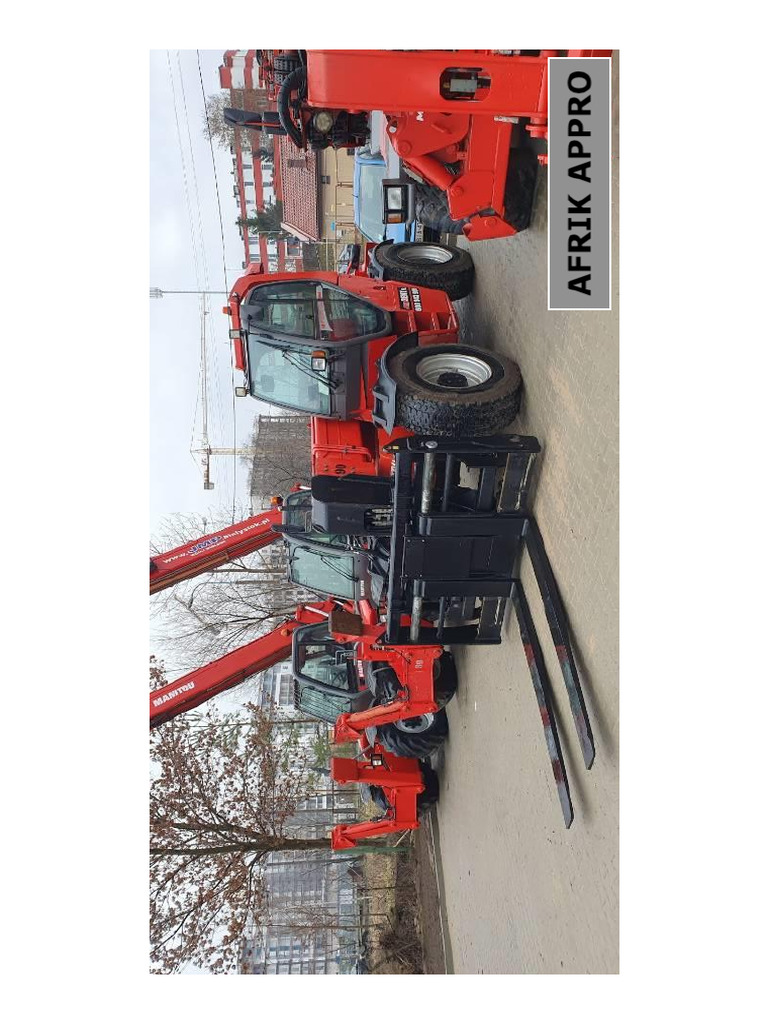 Manitou MHT 10120 | PDF