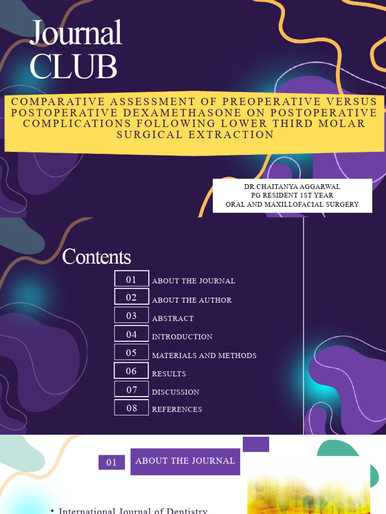 Journal Club #1 | PDF | Inflammation | Surgery