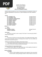 SGLGB Template - Barangay Full Disclosure Board | PDF