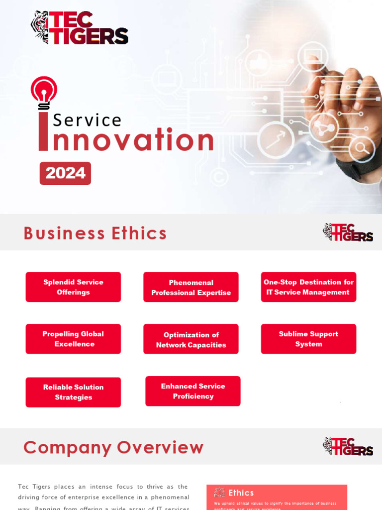 Tec Tigers Company Profile | PDF | Computer Network | Computer Security