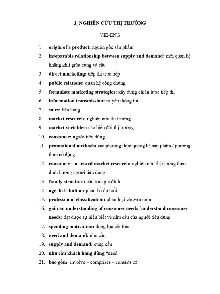 Vocab Trans 2 | PDF