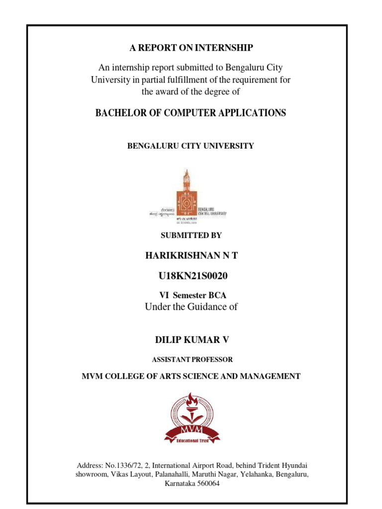 Final Internship Report On Web Development | PDF | Web Development | World Wide Web