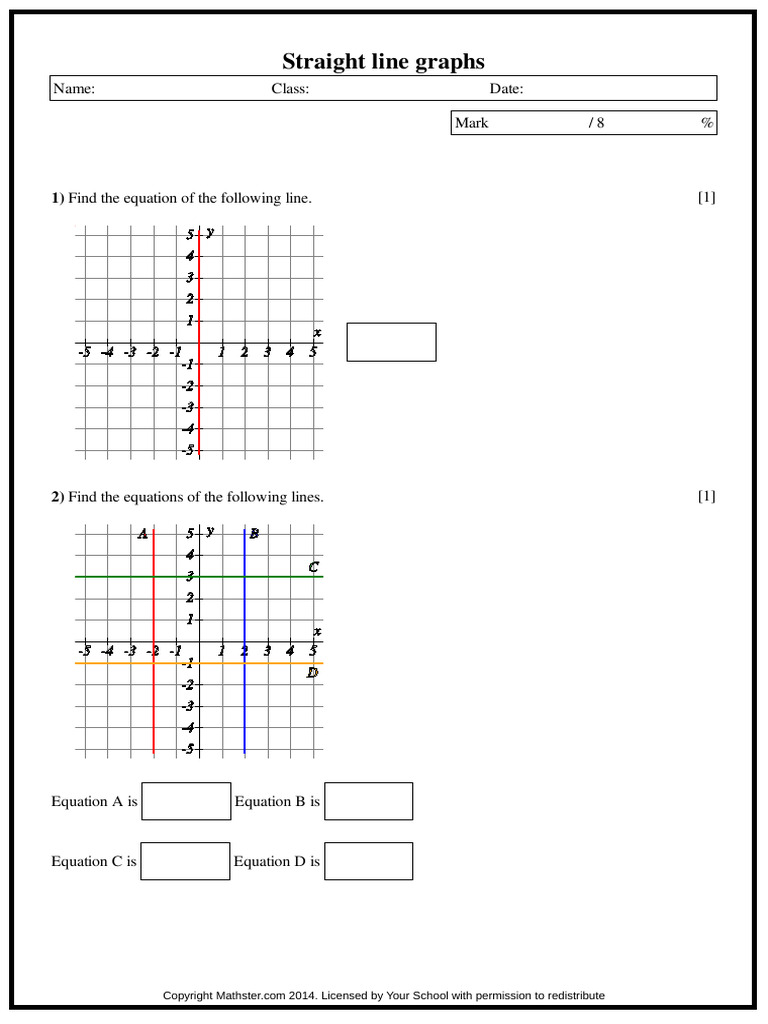 Straight Line Graphs | PDF | Copyright Law | Freedom Of Expression Law