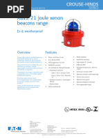 XB15 Xenon Beacons Overview | PDF | Pipe (Fluid Conveyance) | Engineering