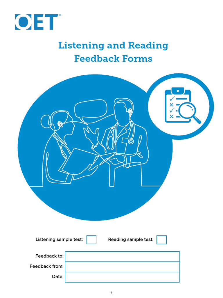 Listening and Reading - Interactive Feedback Forms | PDF | Learning | Cognition