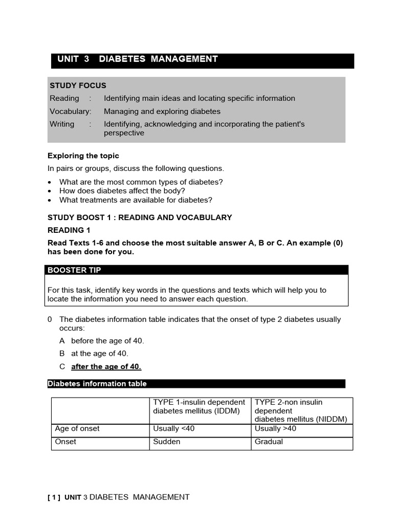 Diabetes Management Overview | PDF | Diabetes | Diabetes Management