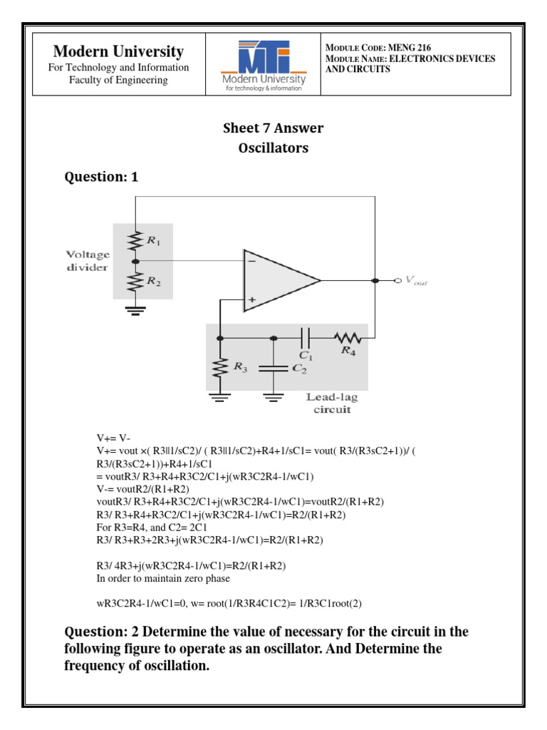 Ans Sheet 7 Old | PDF