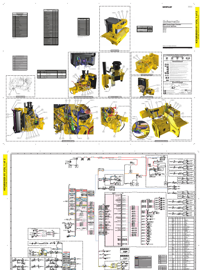 Kenr8569 01 00 Pub - SCHEMATICS | PDF | Switch | Relay