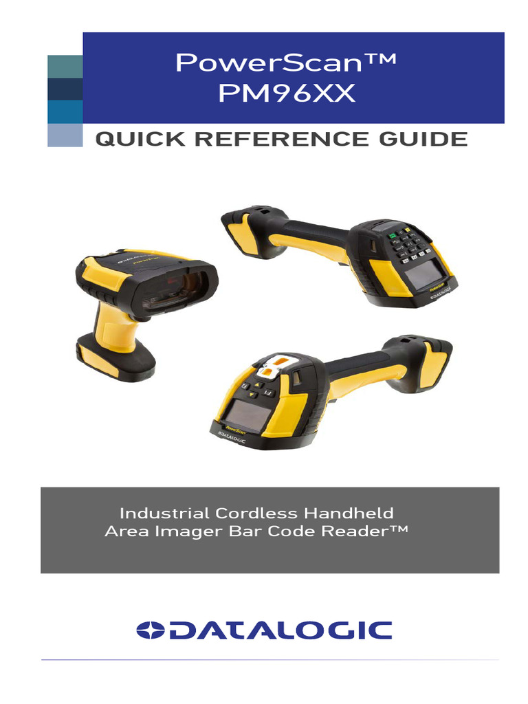 PowerScan PM9600 Quick | PDF | License | Arbitration