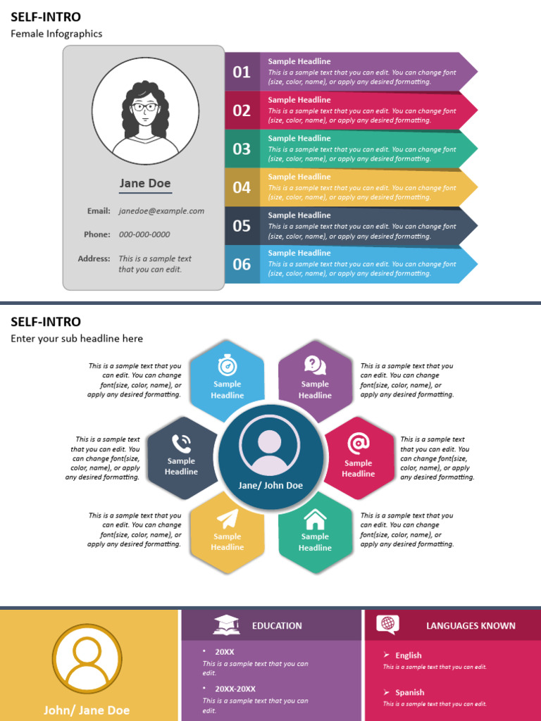 Self Intro Free Static 16x9 | PDF