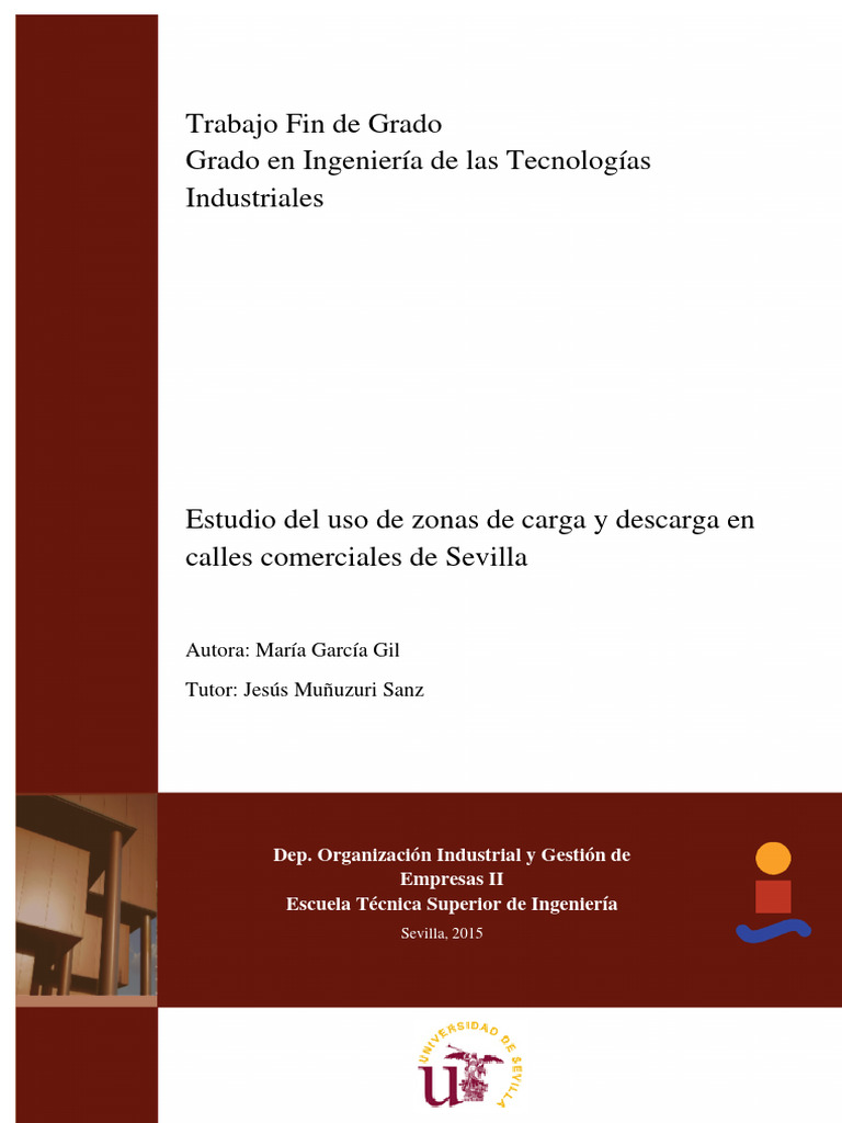 TFG María García Gil | PDF | Estacionamiento | Tráfico