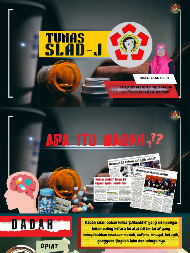 Bahan Bacaan Info Dadah SLADJ 2024 | PDF