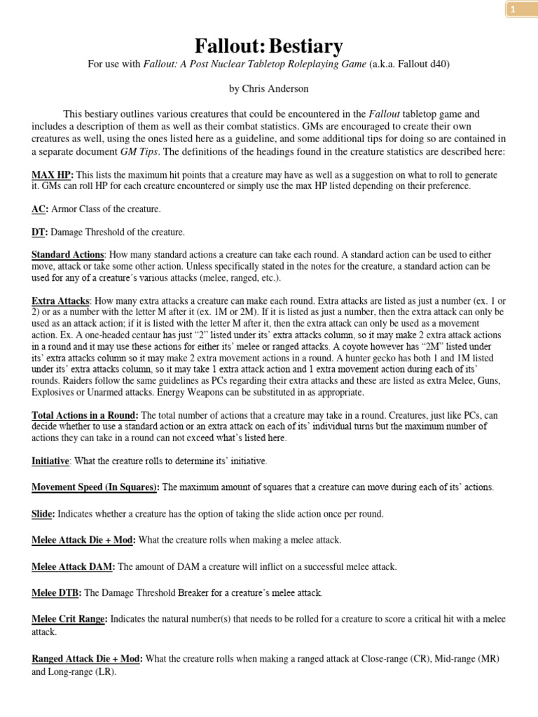 Bestiary | PDF | Dogs | Role Playing Games