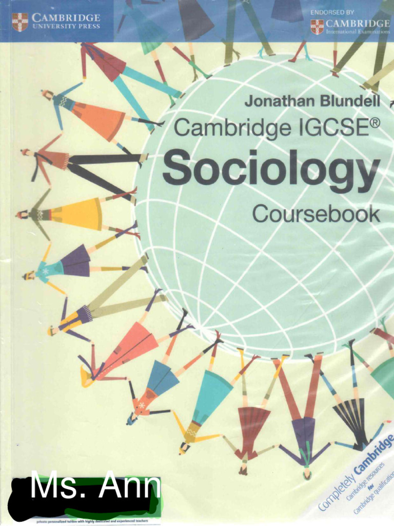 Cambridge IGCSE Sociology Student's Book 2016 B | PDF