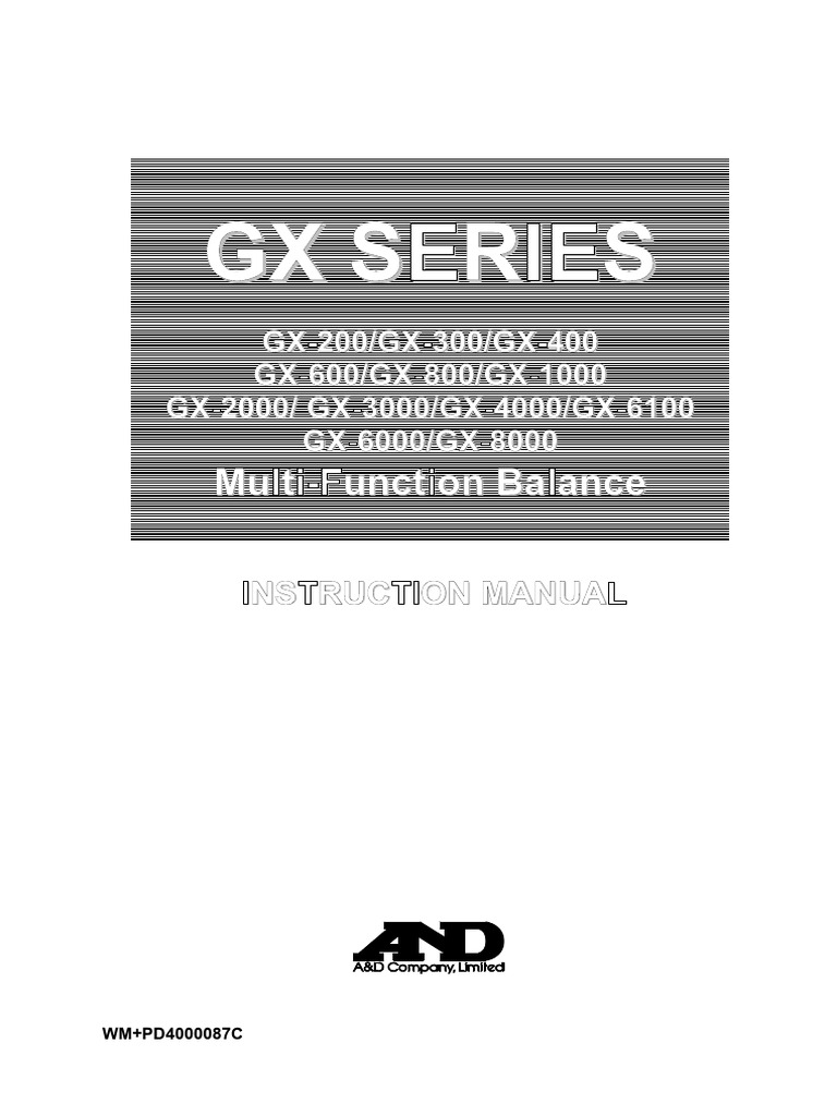 GX Im | PDF | Calibration | Troy Weight
