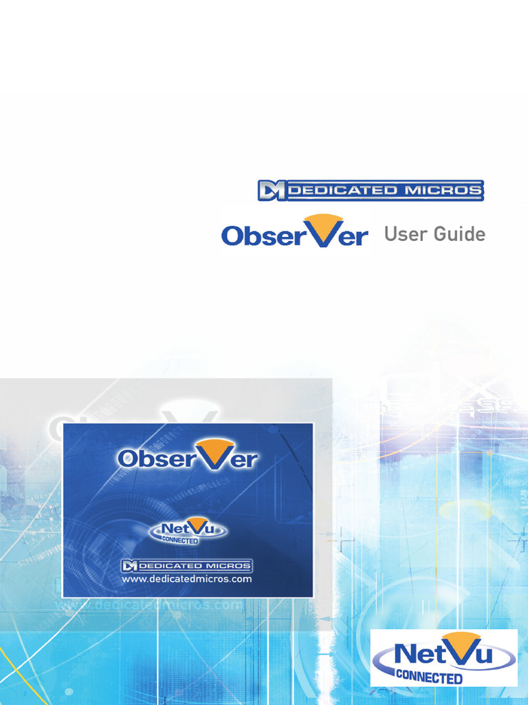 NetVu Observer User Guide | PDF | Java (Software Platform) | File ...