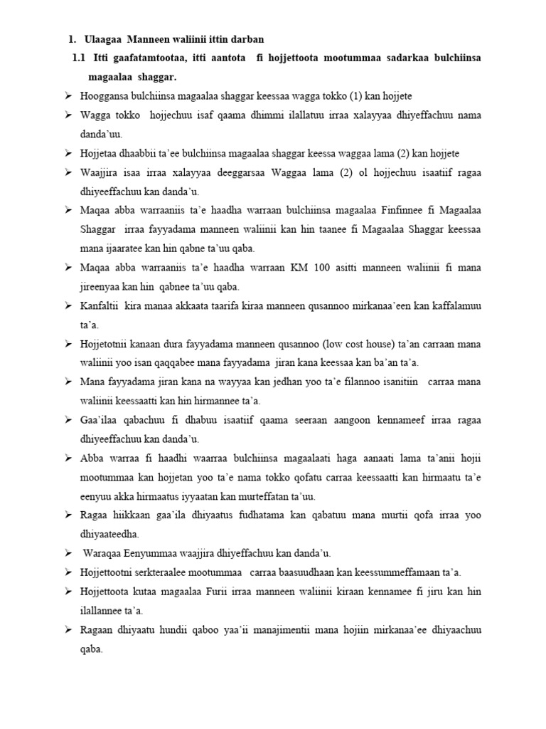 Waajjira | PDF