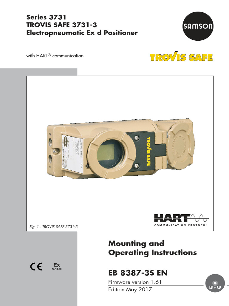 Manol Samson 3731 | PDF | Valve | Actuator