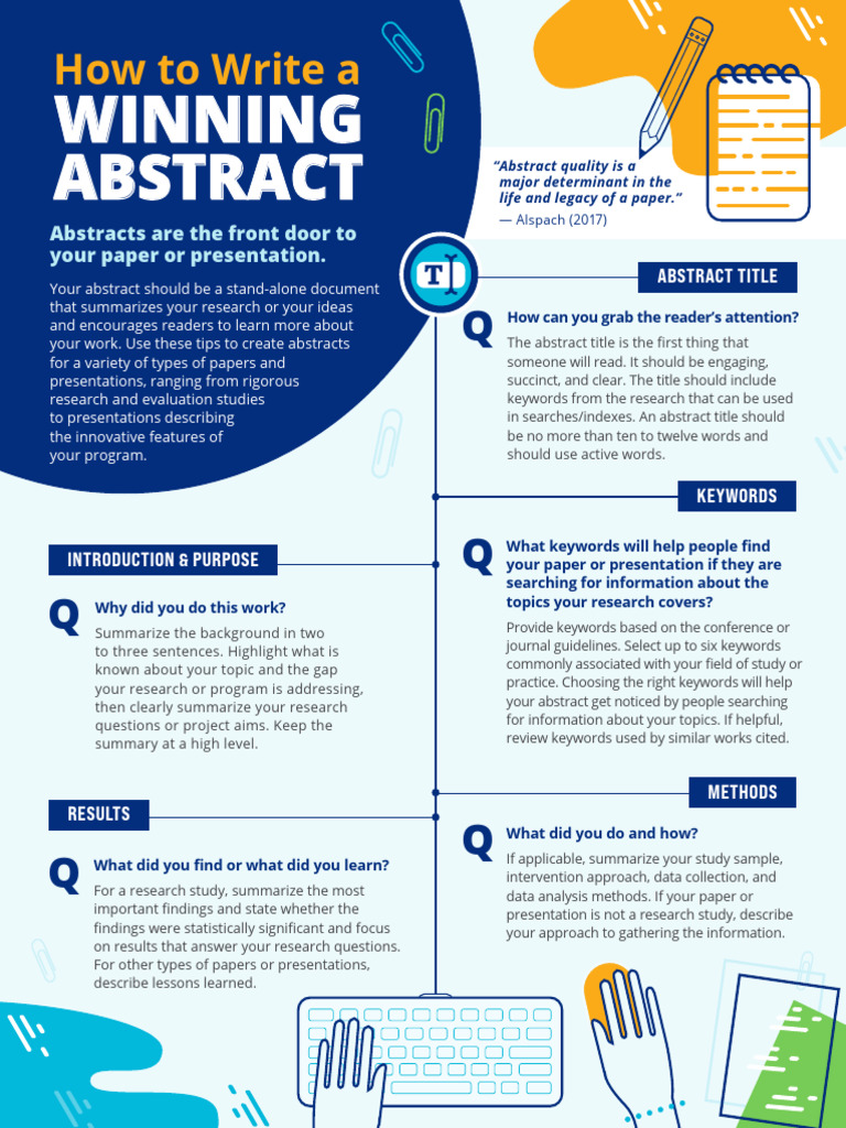 Winning Abstract Infographic | PDF | Abstract (Summary) | Index Term