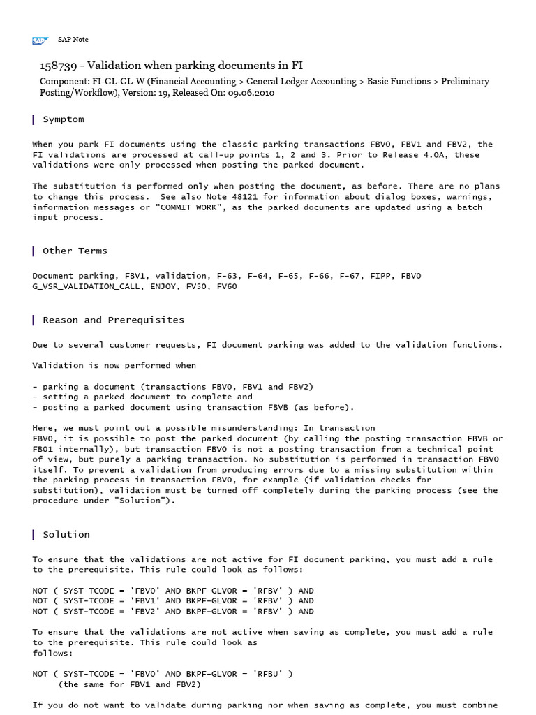 E - 20240531 - Document Parking Validation | PDF | Software | Computer Science