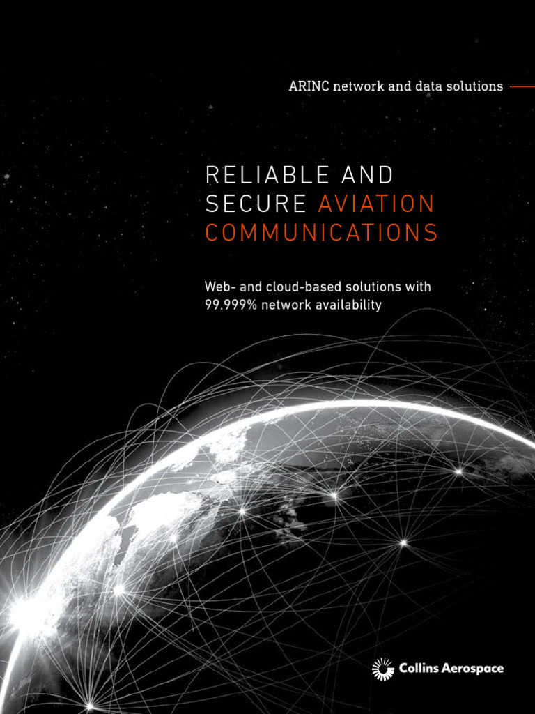 ARINC Network and Data Solutions Brochure | PDF | Cloud Computing | Computer Network