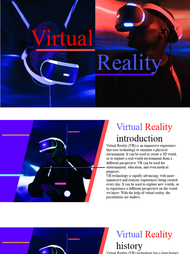 Virtual Reality | PDF | Virtual Reality | Information Technology