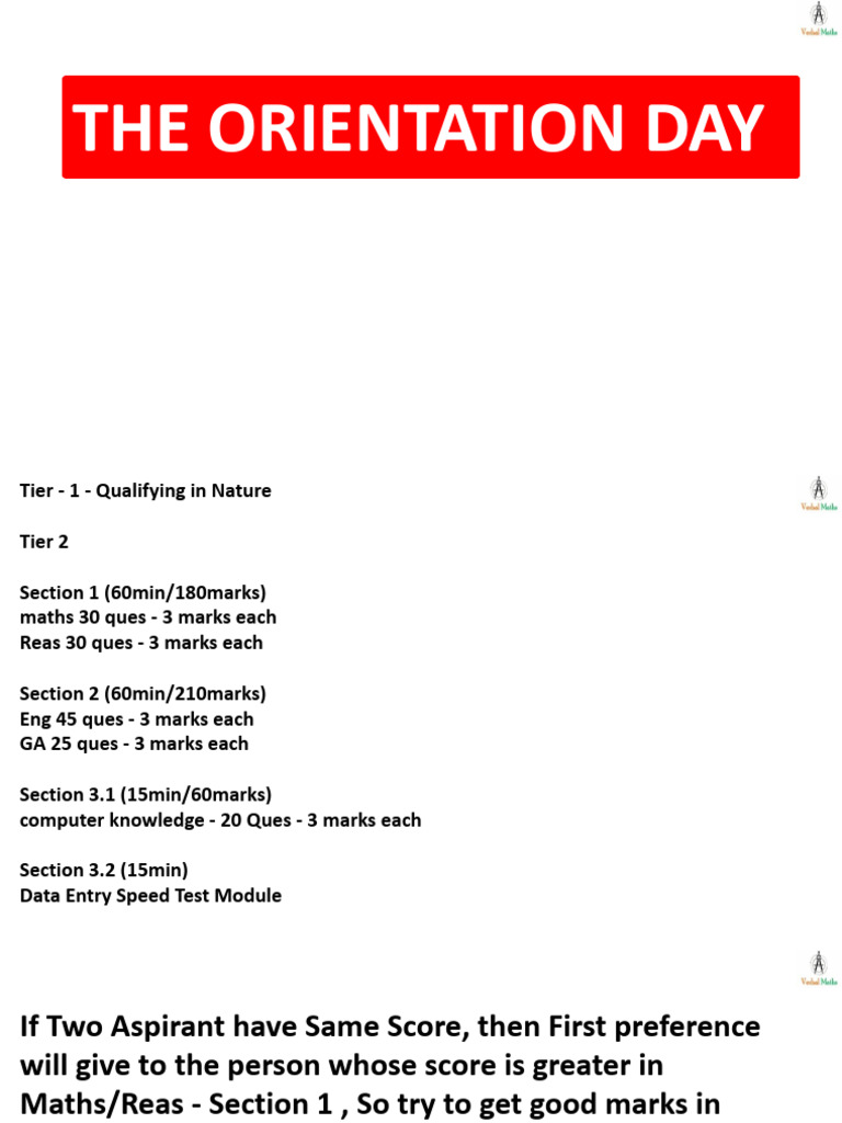 CLASS-1 THE ORIENTATION DAY s100 | PDF | Human Communication | Cognition