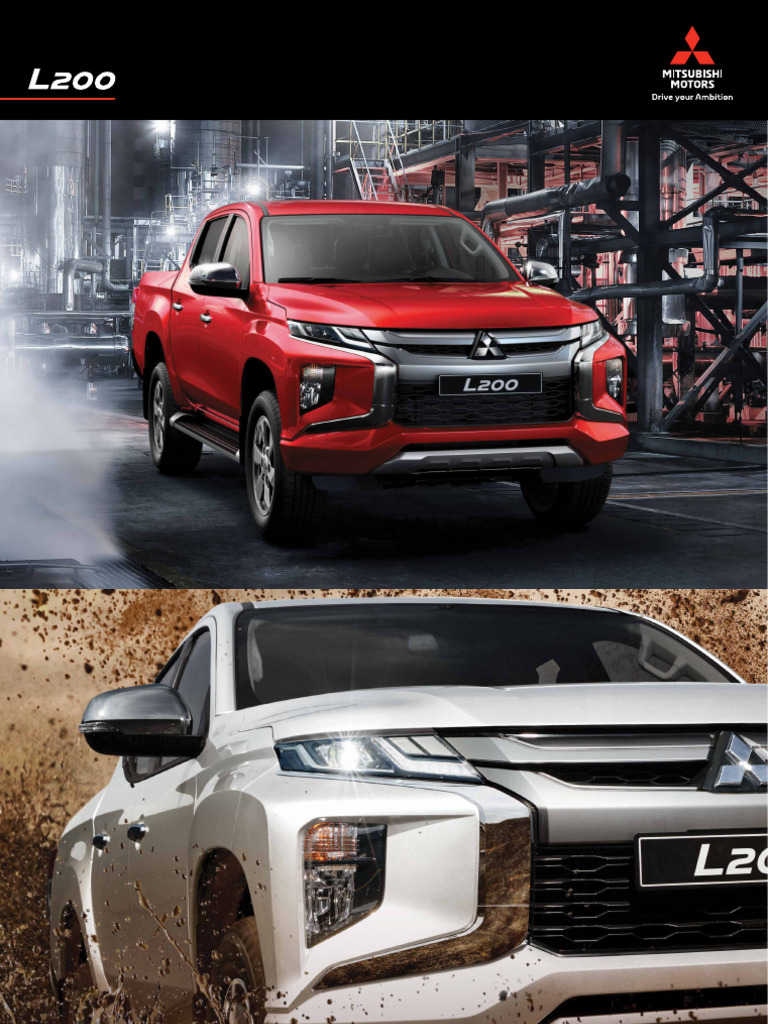 2020 - Ficha Técnica - Mitsubishi L200 | PDF | Tracción en las cuatro ruedas | Tecnologías ...