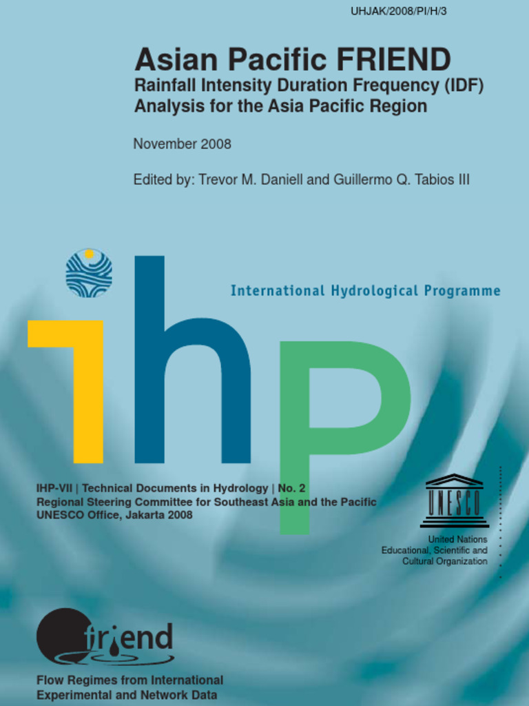 RIDF Unesco | PDF | Rain | Function (Mathematics)