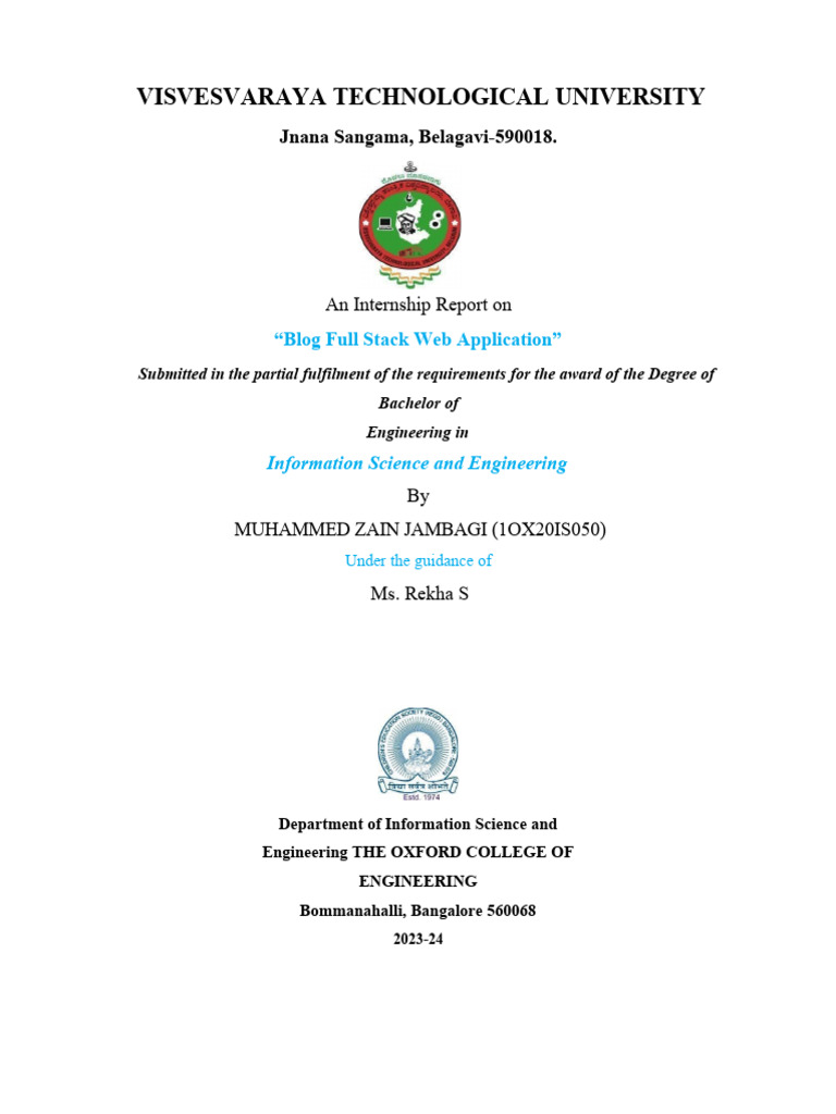 Final Internship Manvi | PDF | Model–View–Controller | Class (Computer ...