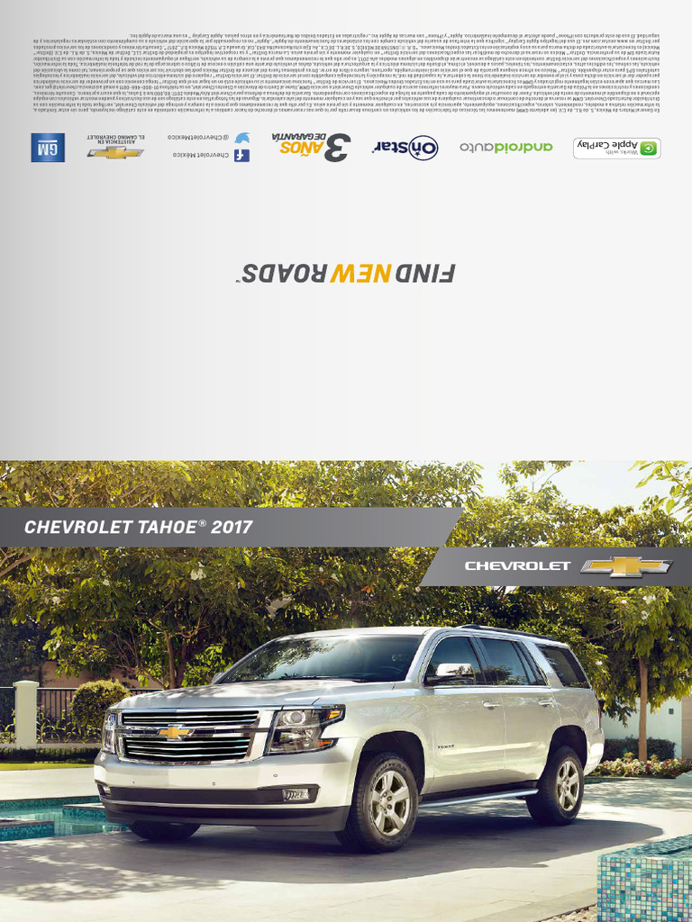 Ficha Técnica Chevrolet Tahoe 2017 | PDF | Apple Inc. | México