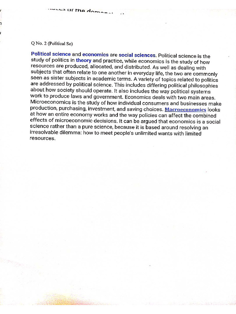 POL SC. (English Version) GR.B | PDF