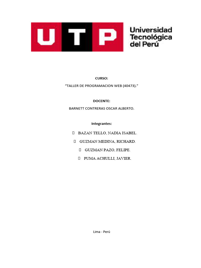 Quinto Avance Grupo Turismo Cusco Actual | PDF | Mi sql | HTML