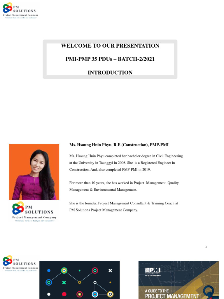 PMI-PMP 35 PDUs Overview Guide | PDF | Project Management | Business