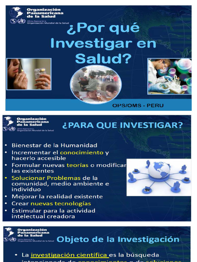 Porque Investigar en Salud | PDF
