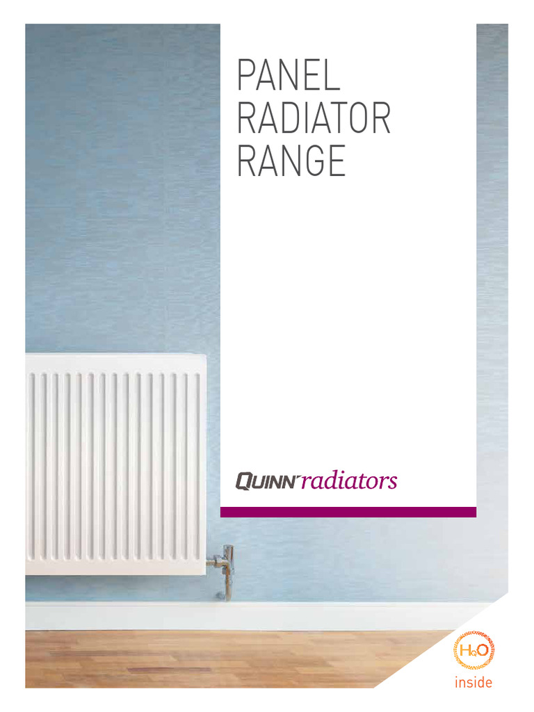 Quinn Panel Radiators | PDF | Radiator | Boiler