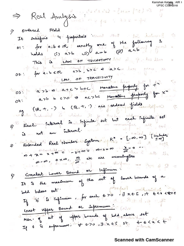 22 Real Analysis | PDF | Science & Mathematics