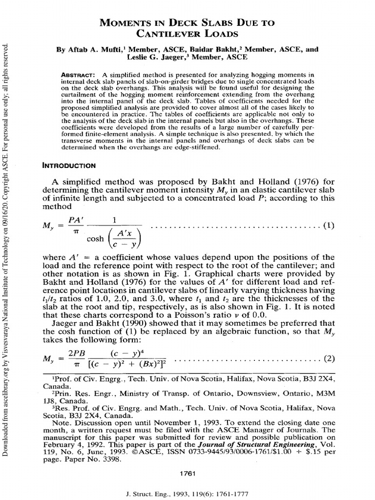Cantilever Bakht | PDF | Applied Mathematics | Mathematics