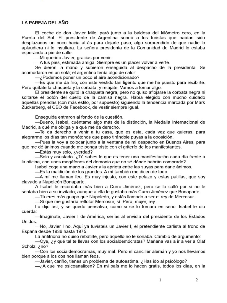 La Pareja Del Año - 081959 | PDF