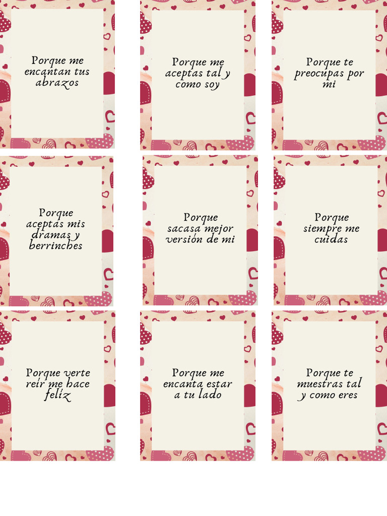 30 Razones para Amarte | PDF