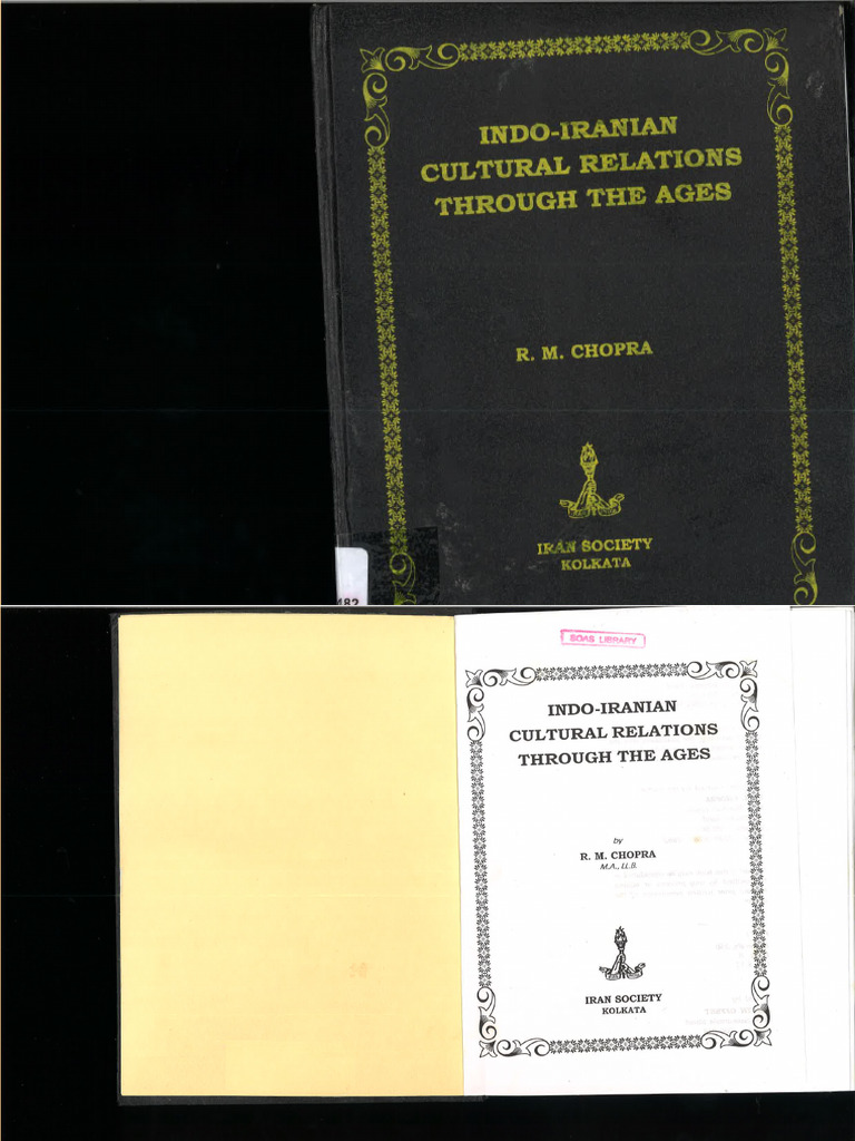 Indo-Iranian Cultural Relations Through The Ages | PDF