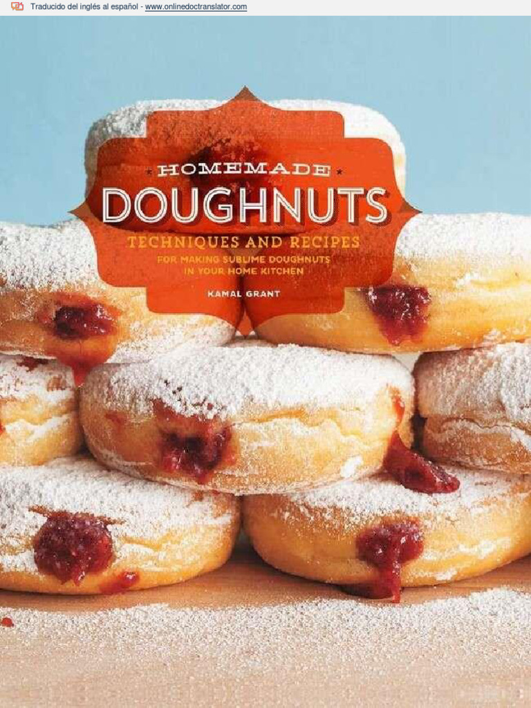 Homemade Doughnuts Kamal Grant en Español | PDF | Bicarbonato de sodio ...
