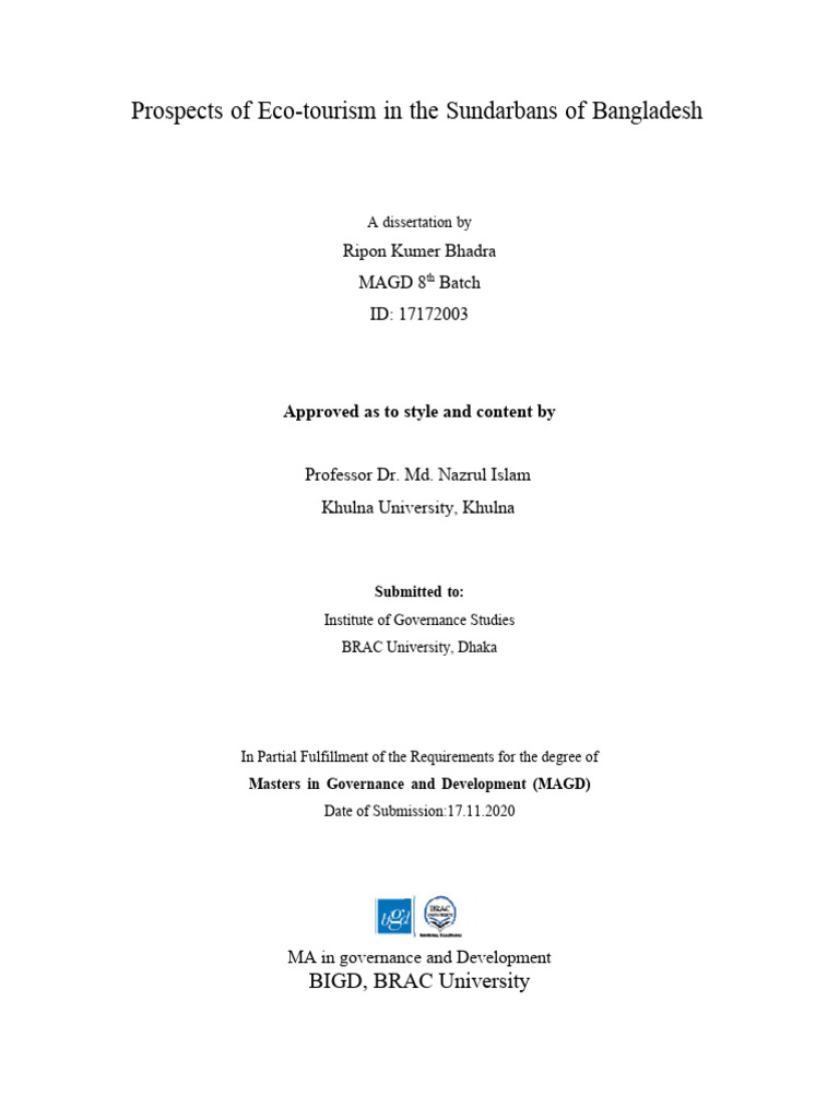 Bigd | PDF | Tourism | Sustainability