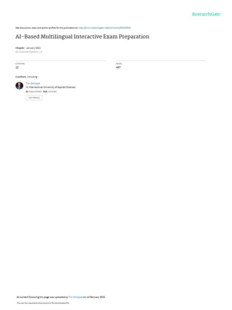 LearningIdeasConf2021 ALICE Springer AIBasedInteractiveExamTraining ...