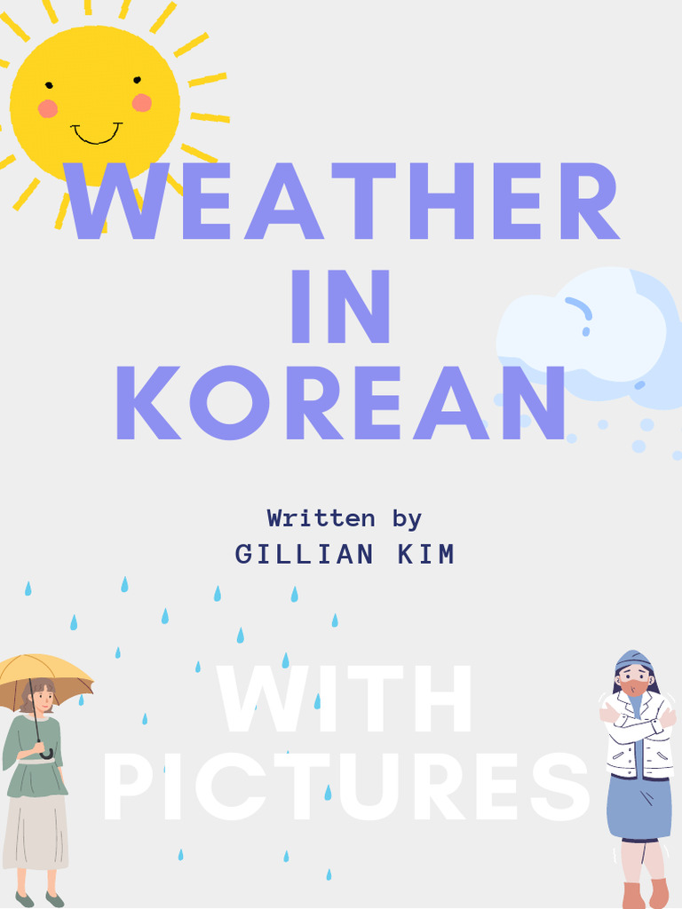 Korean Weather Words Guide | PDF | Natural Hazards | Nature