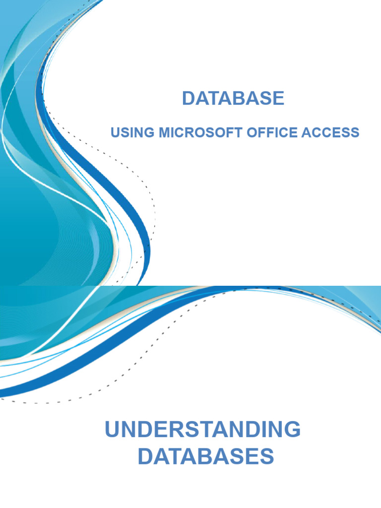 English Mic - Access - Office | PDF | Databases | Database Index