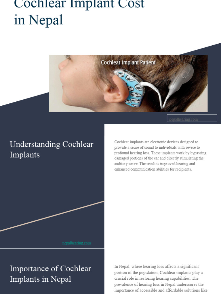 Cochlear Impant Cost | PDF | Hearing Loss | Hearing