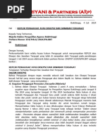 Contoh Replik Gugatan Cerai | PDF